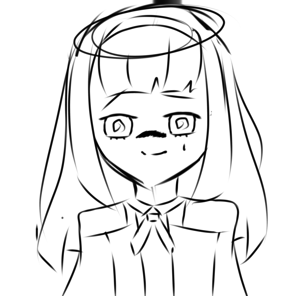 Restore(silently)the angel be warped - ibisPaint