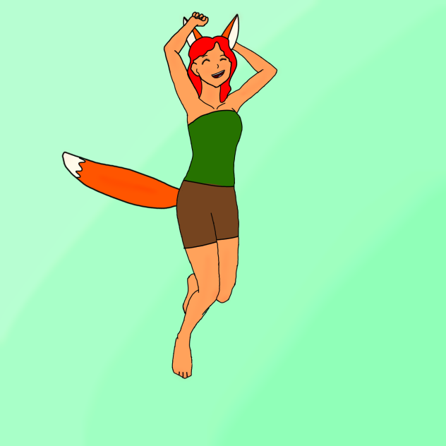 Fox girl - ibisPaint