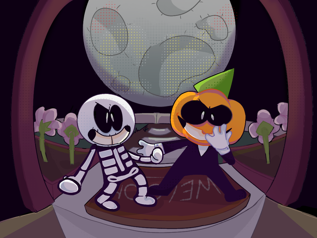 Spooky month skid&pump!(≧ ≦) - ibisPaint
