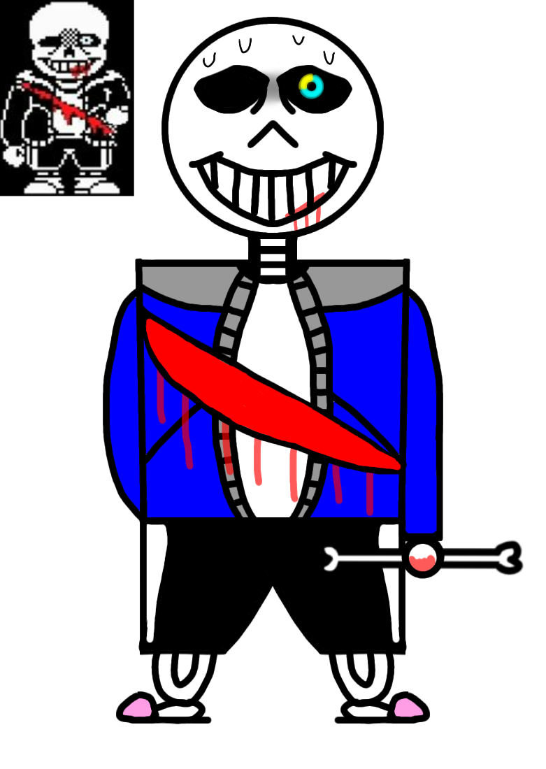 Undertale Last Breath Sans Phase 2 V1 - ibisPaint