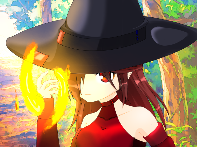 fire witch - ibisPaint