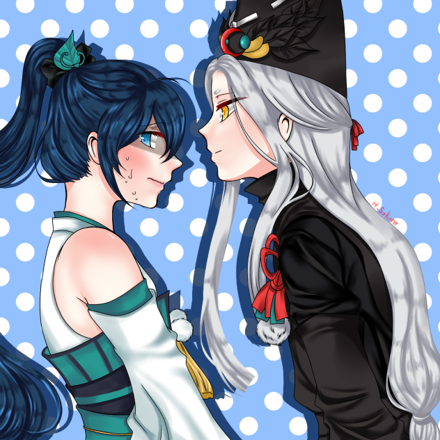 Kuro Douji x Hotarugusa - ibisPaint