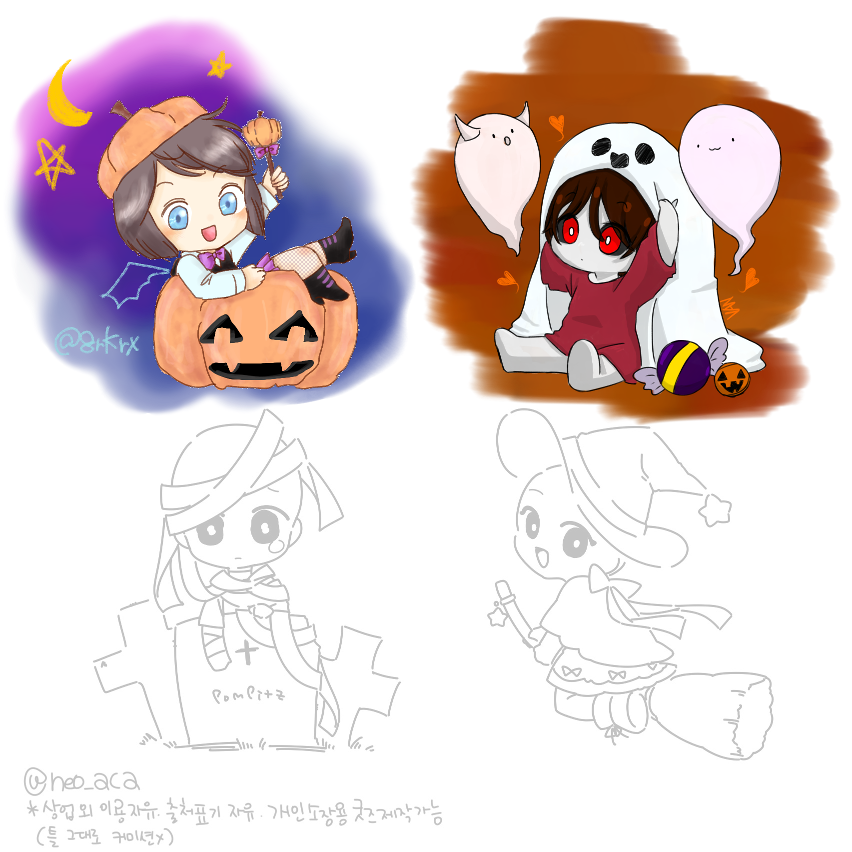 Spooky Season Collab - ibisPaint