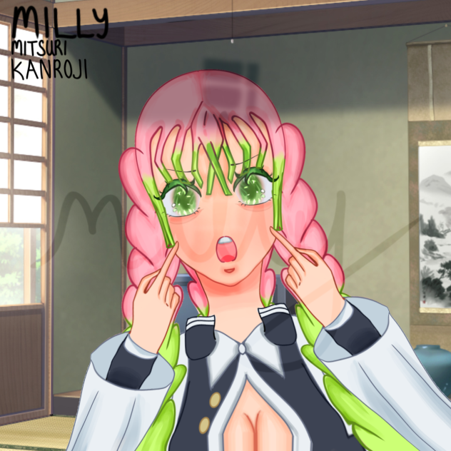 Mitsuri fanart! - ibisPaint