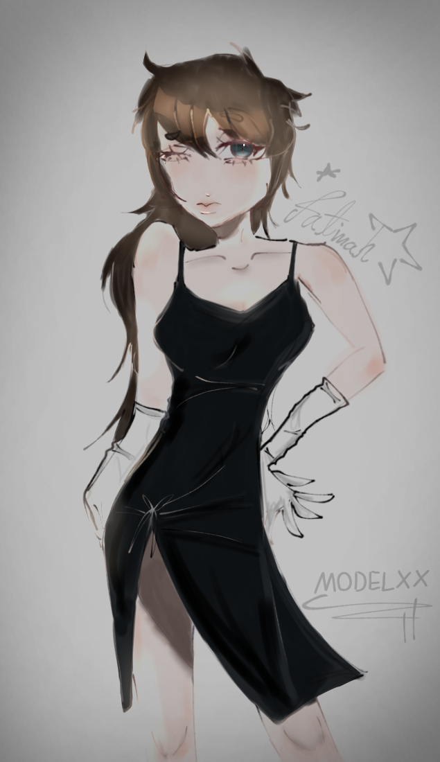 model ☕️🎬 - ibisPaint