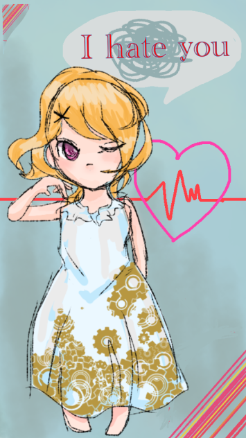 I hate you... - ibisPaint