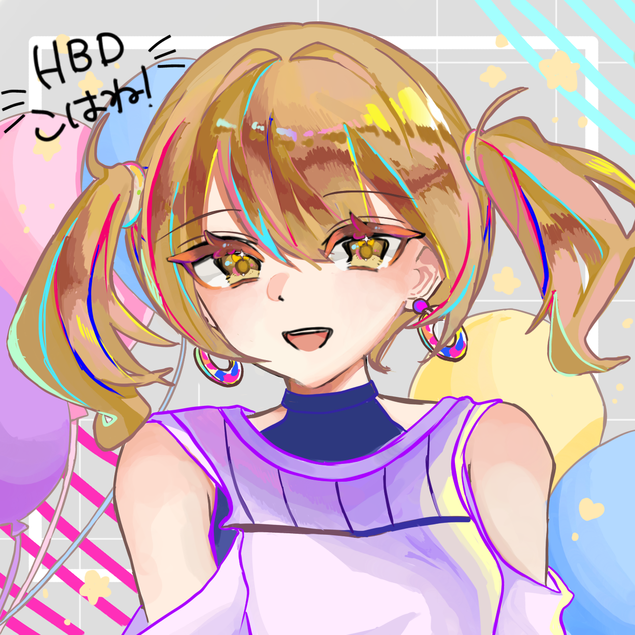 HBD こはね！ - ibisPaint