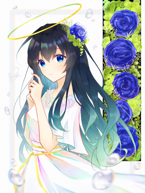 Blue Rose - ibisPaint