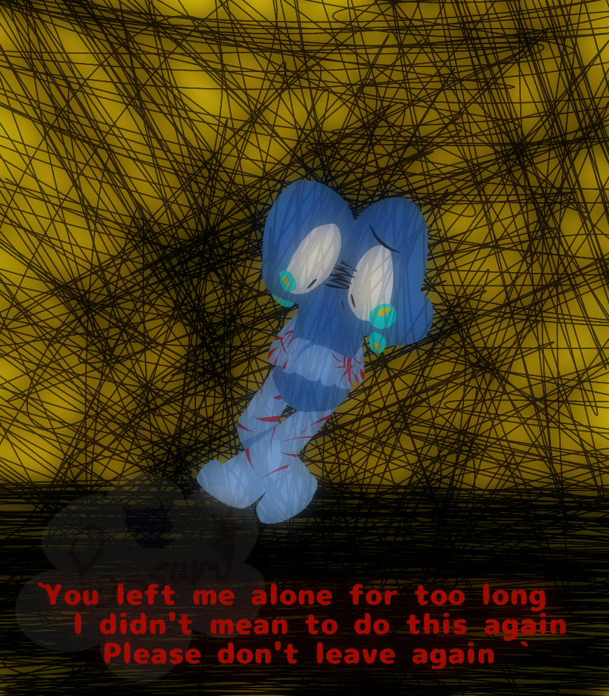 please dont leave again `~☆` - ibisPaint