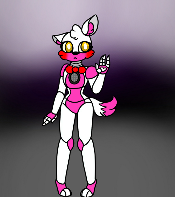 Redraw fan art,FuntimeFoxy - ibisPaint