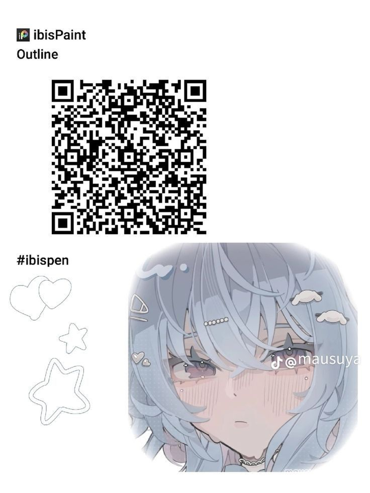 thin outline brush - ibisPaint