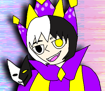 dimentio super paper mario - ibisPaint