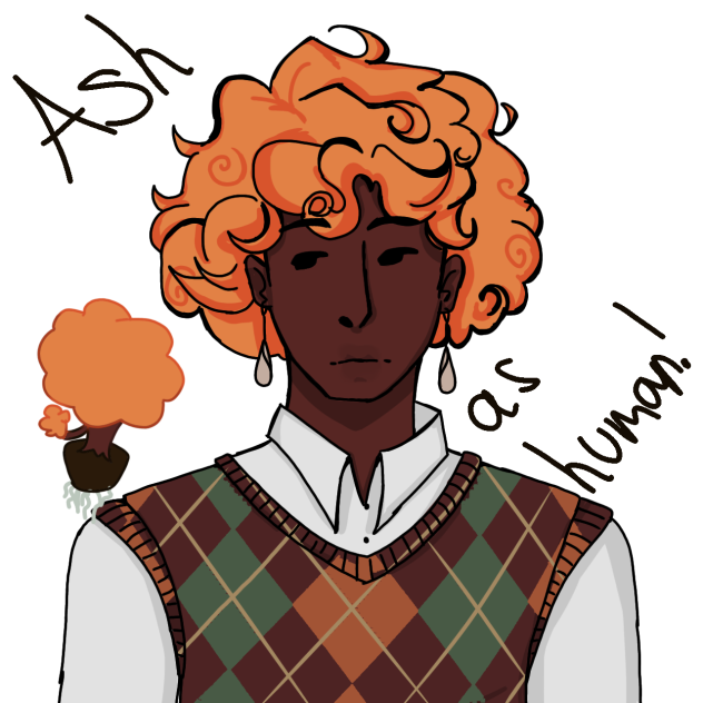 Ash as human - ibisPaint
