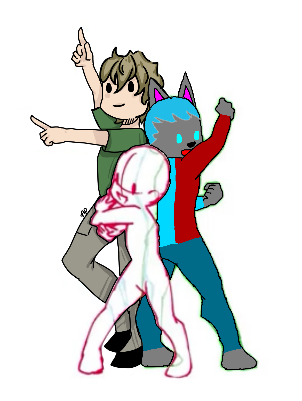 Trio collab - ibisPaint