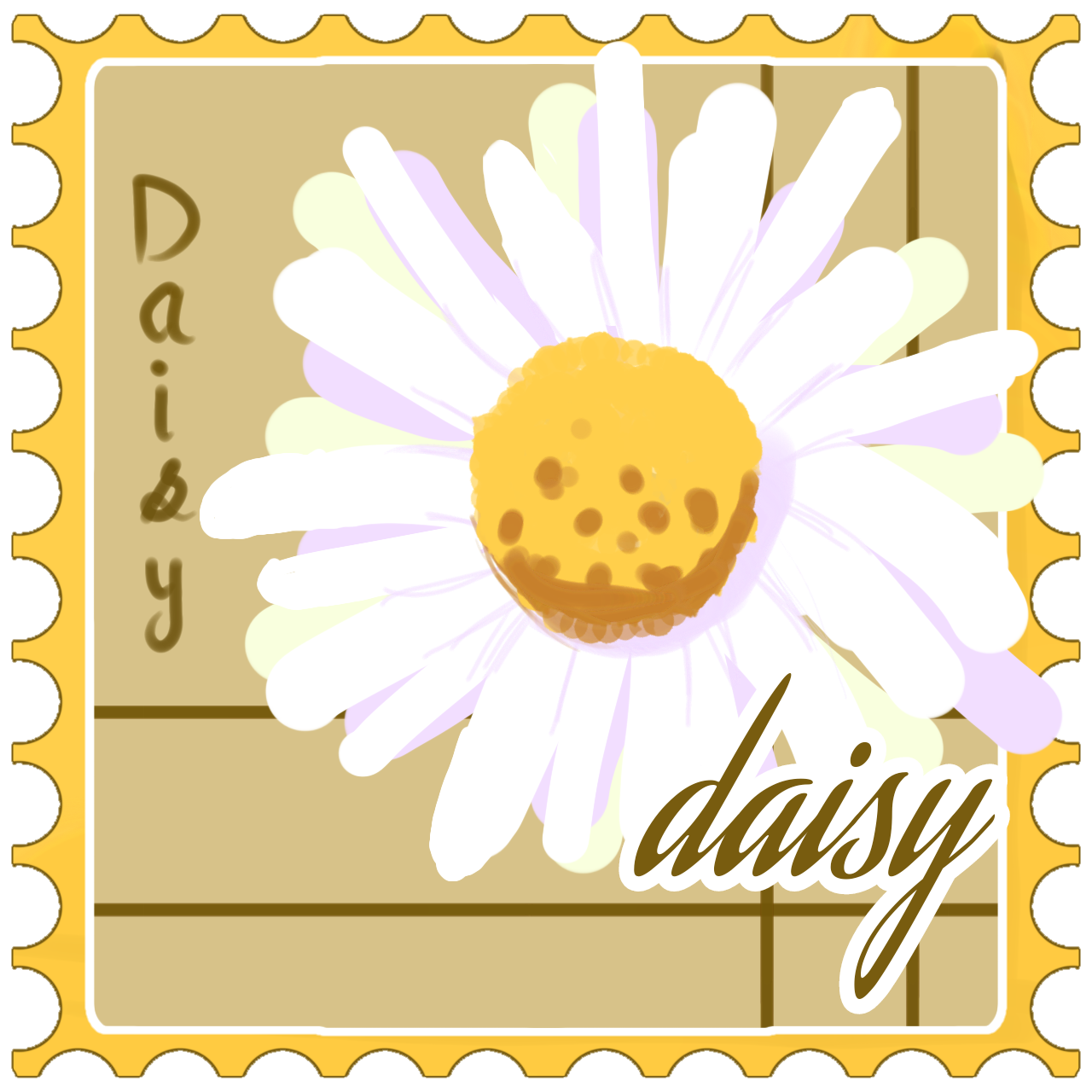 Daisy stamp - ibisPaint