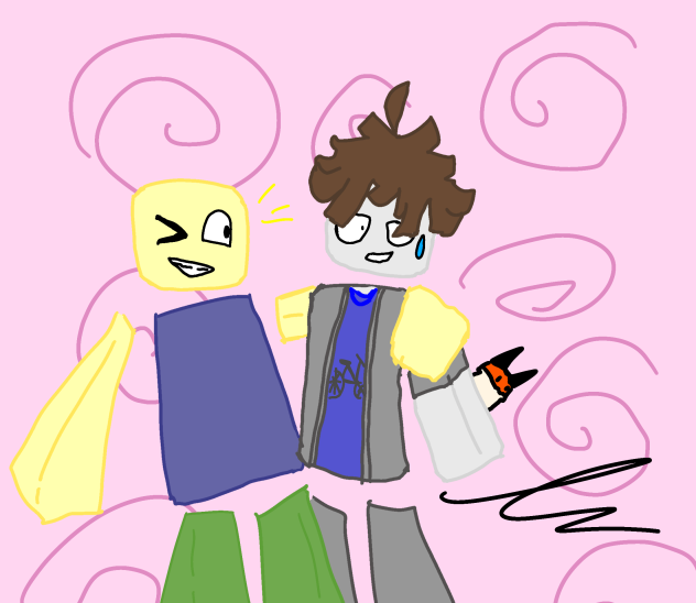 Noob and Bacon - ibisPaint