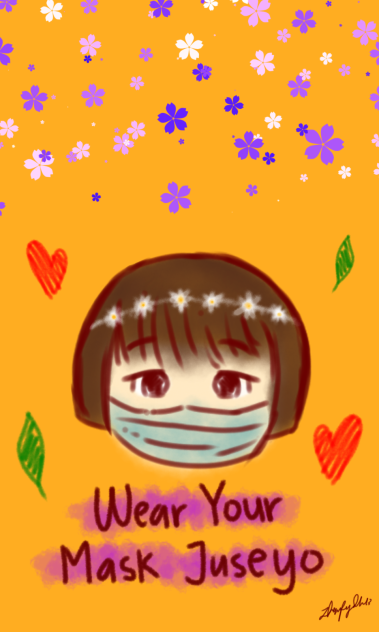Wear You Mask Juseyo🍀 - ibisPaint