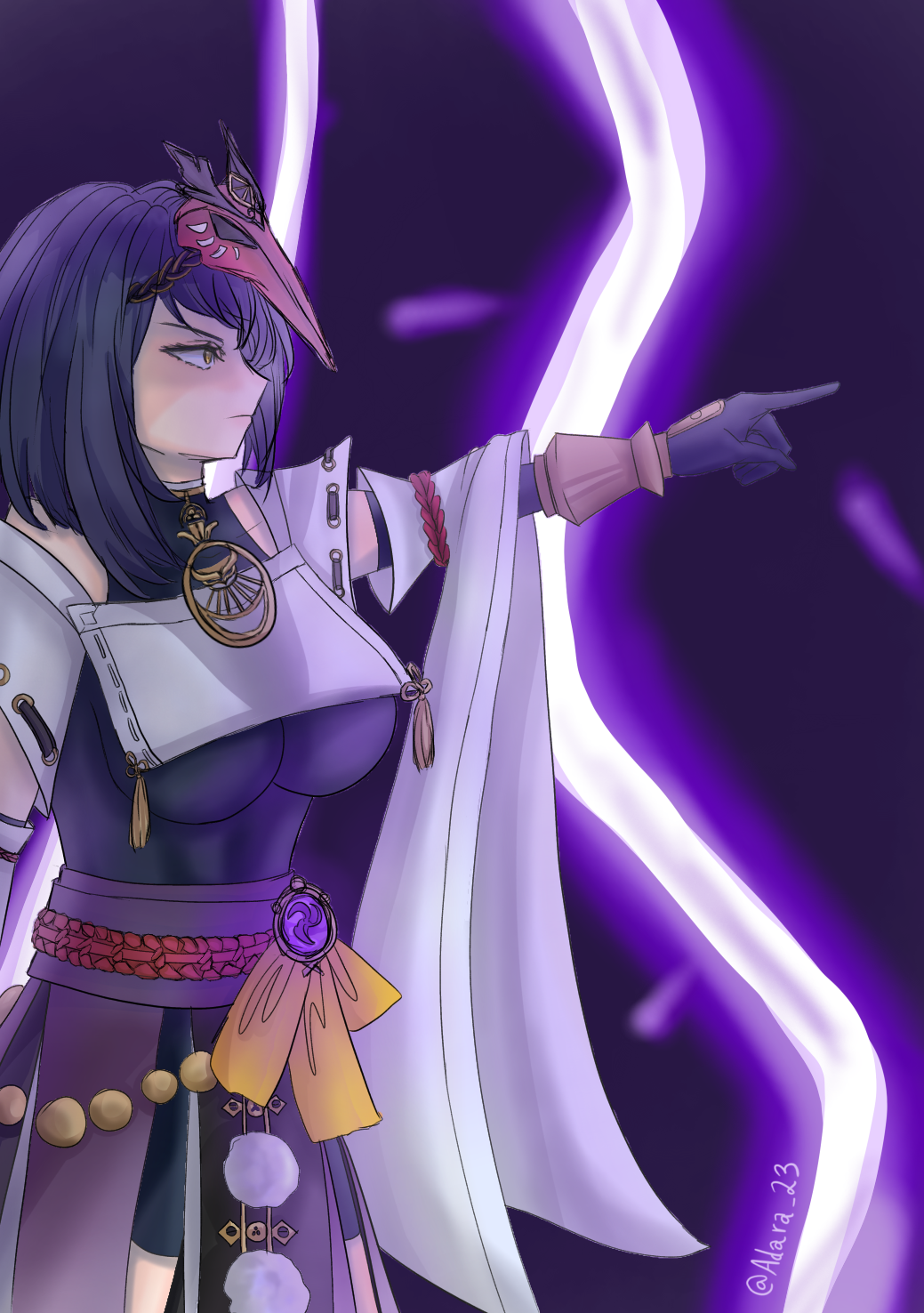 Kujou Sara - ibisPaint