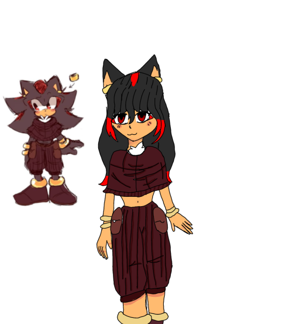 Shadow girl - ibisPaint