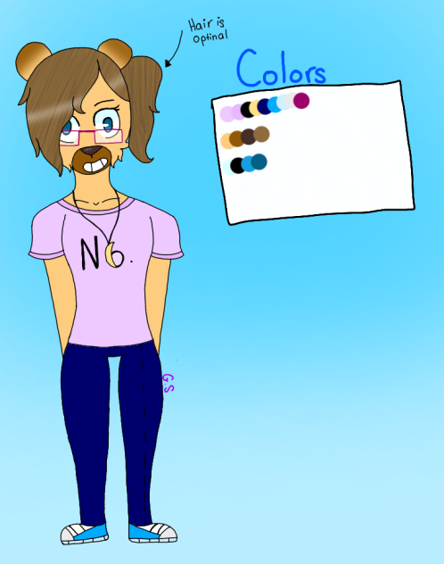 Fursona Ref 2016-2017 - ibisPaint