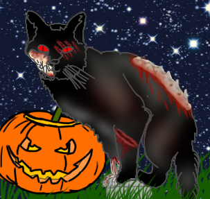 Zombie Cat - ibisPaint