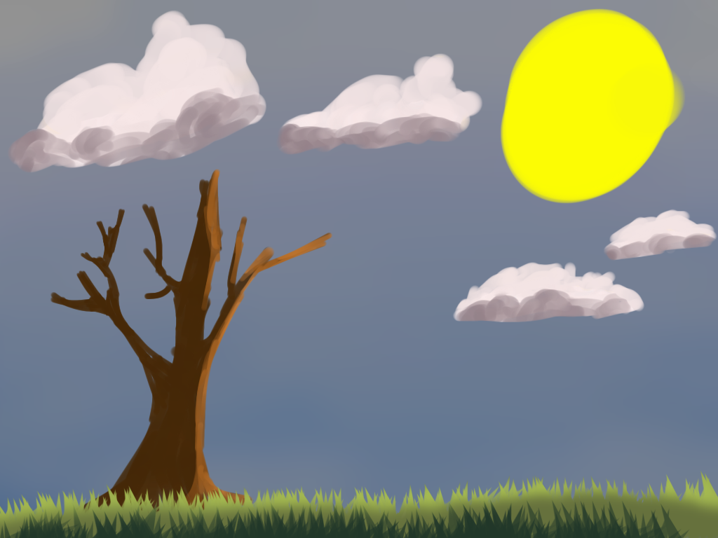 landscape test#1 - ibisPaint