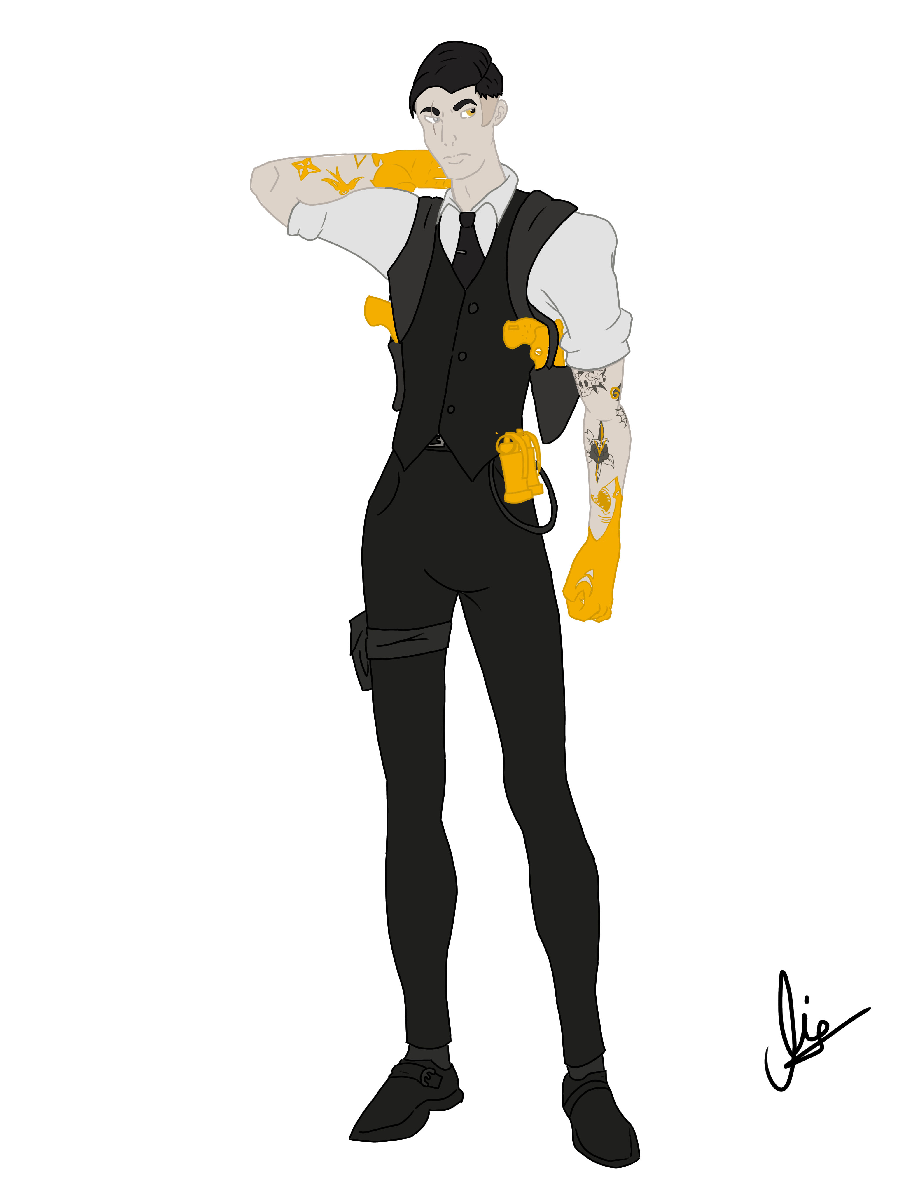 Dibujar a midas - ibisPaint