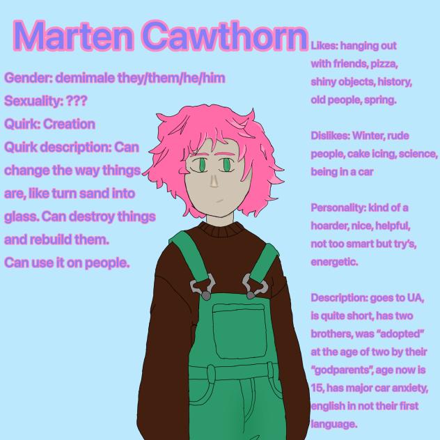 MHA oc Marten - ibisPaint