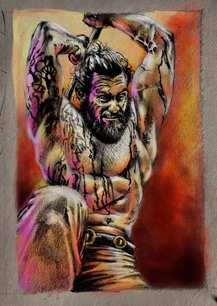 Rollo the viking - ibisPaint