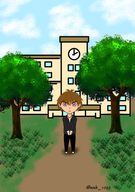 school boy - ibisPaint