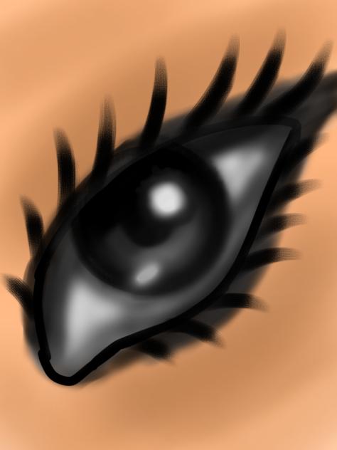 Black eyes👀 - ibisPaint