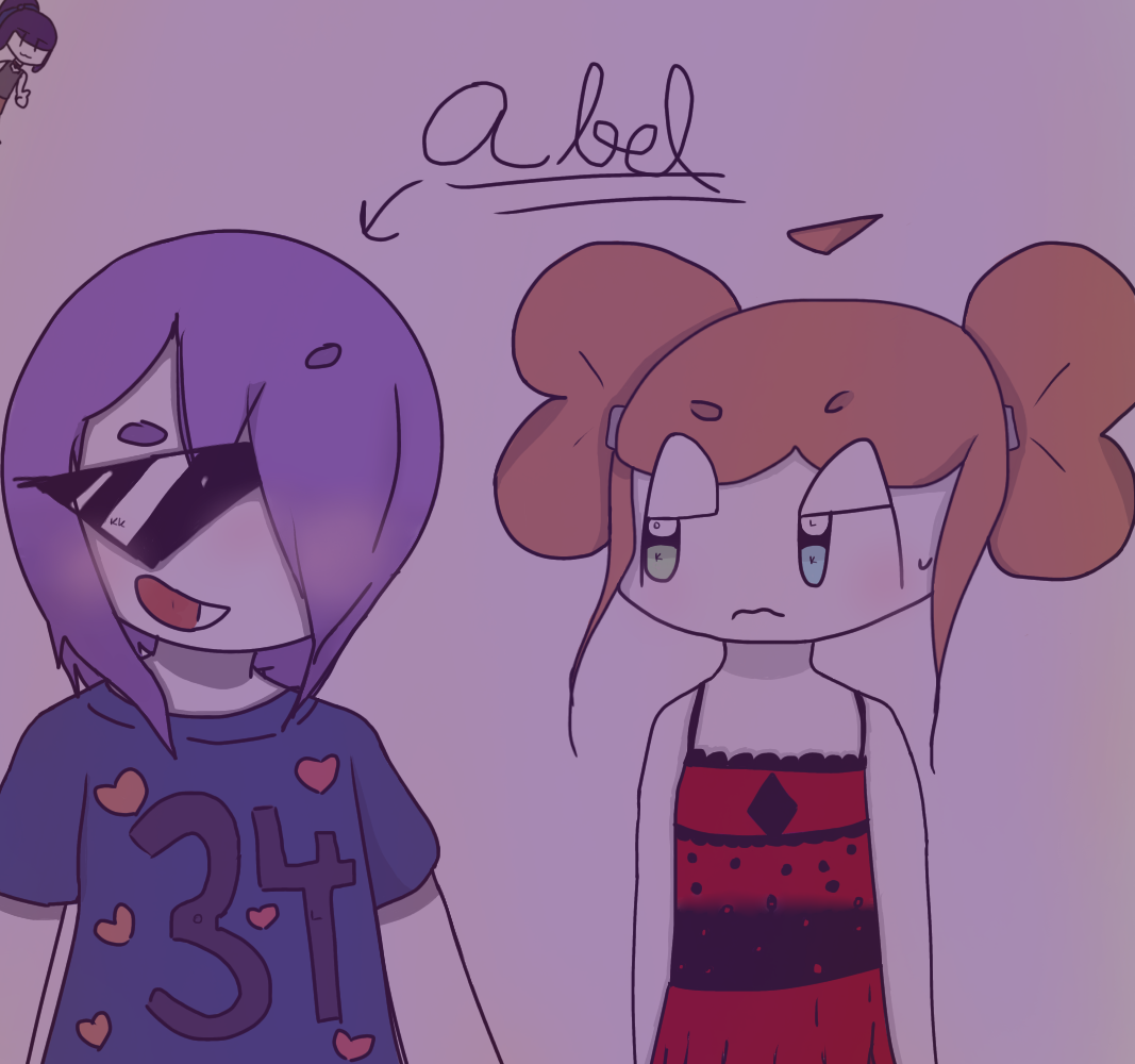 Mori is annoyed by Abel - ibisPaint