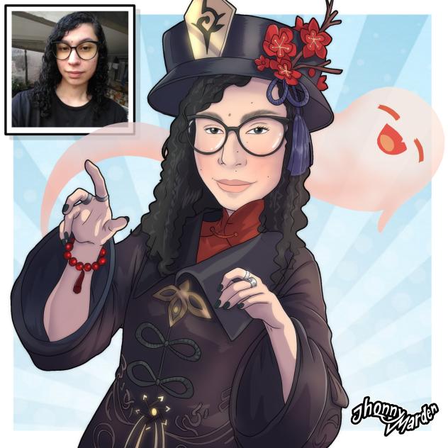 Amiga Raisa - Genshin Impact - ibisPaint