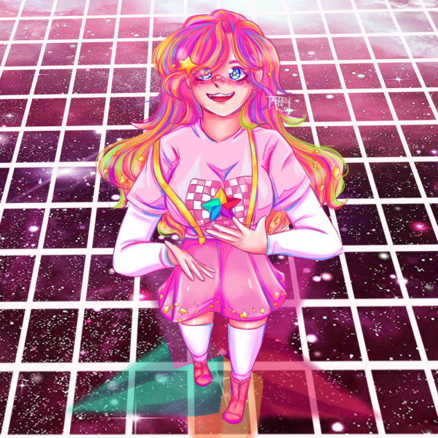 Standing among the stars - ibisPaint