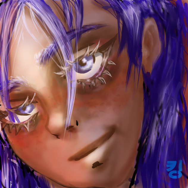 The blue - ibisPaint