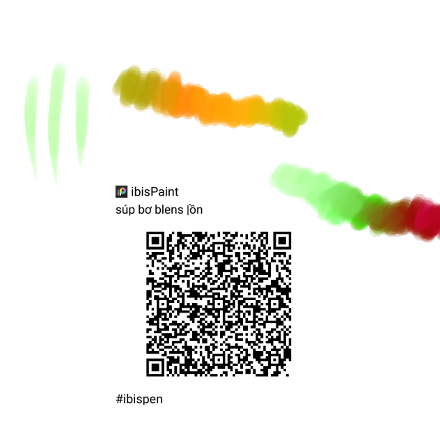 qr cọ bờ len - ibisPaint