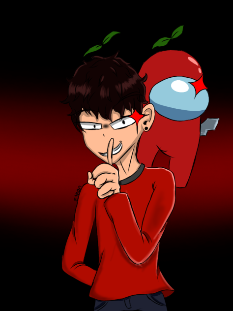 Red was The Impostor - ibisPaint