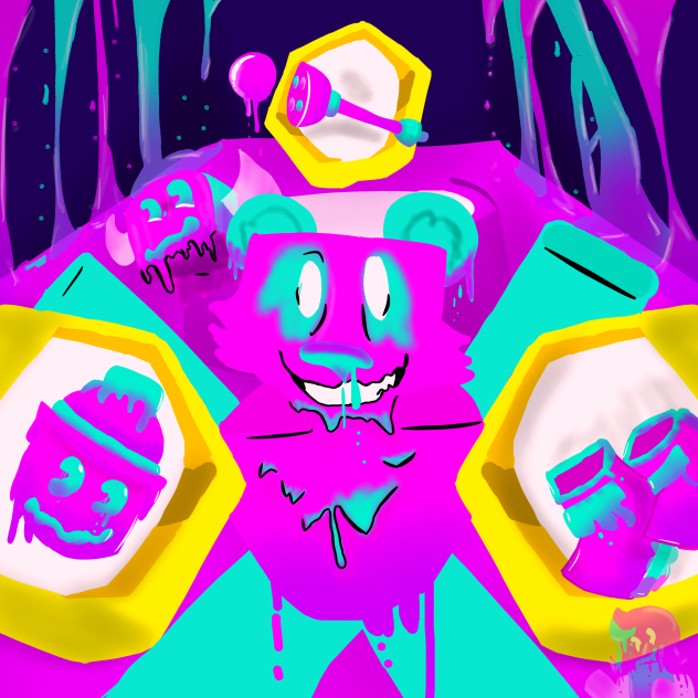 Gummy bear lair - ibisPaint
