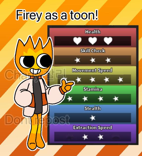 Fiery from bfdi as a toon - ibisPaint
