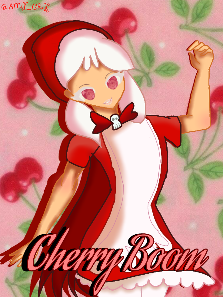 Cherry Boom cookie - ibisPaint