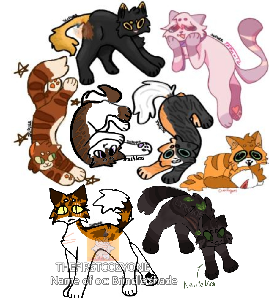 warrior cats collab - ibisPaint