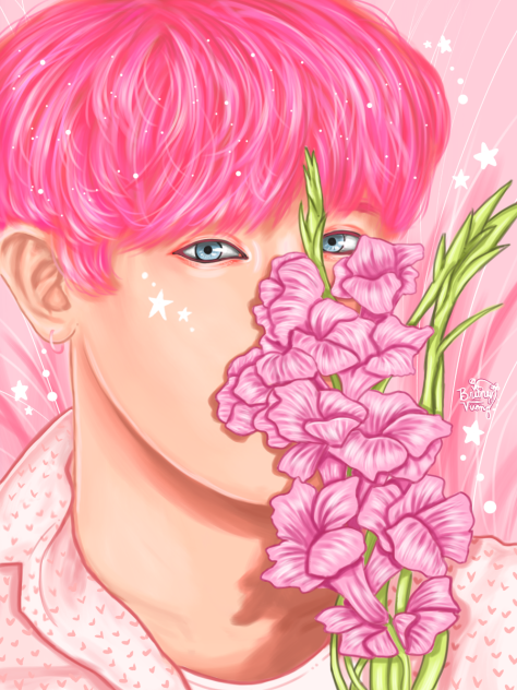 Kokobop Chanyeol (EXO) Speed Paint - ibisPaint