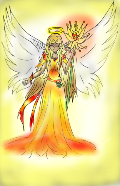 Angel of light and fire. - ibisPaint
