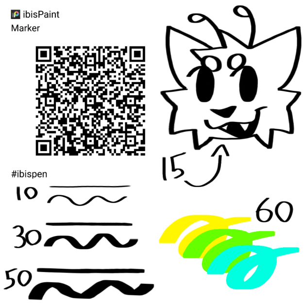 Marker brush - ibisPaint