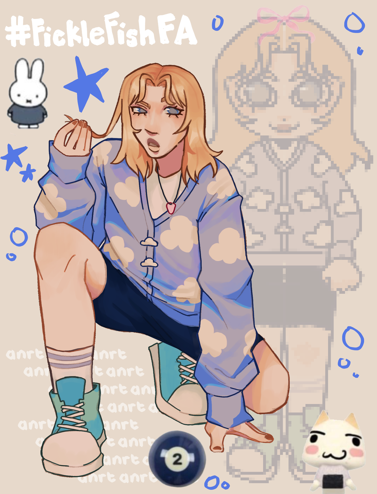 fickle fish FA 🥶 - ibisPaint