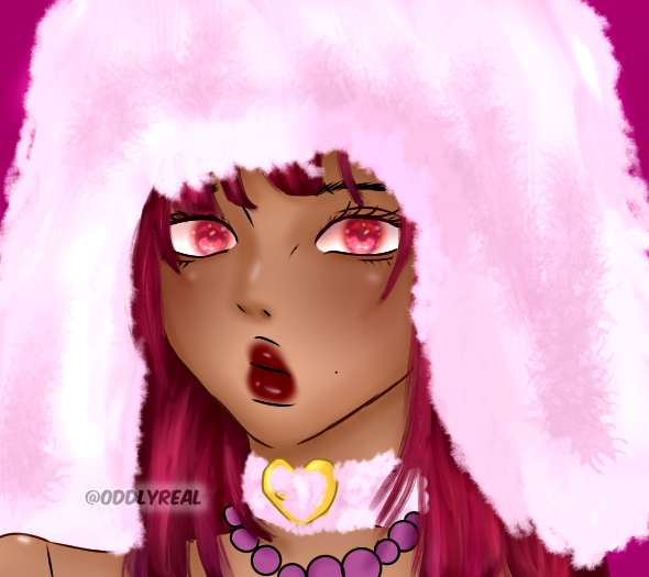 Fluffy girl💗 - ibisPaint
