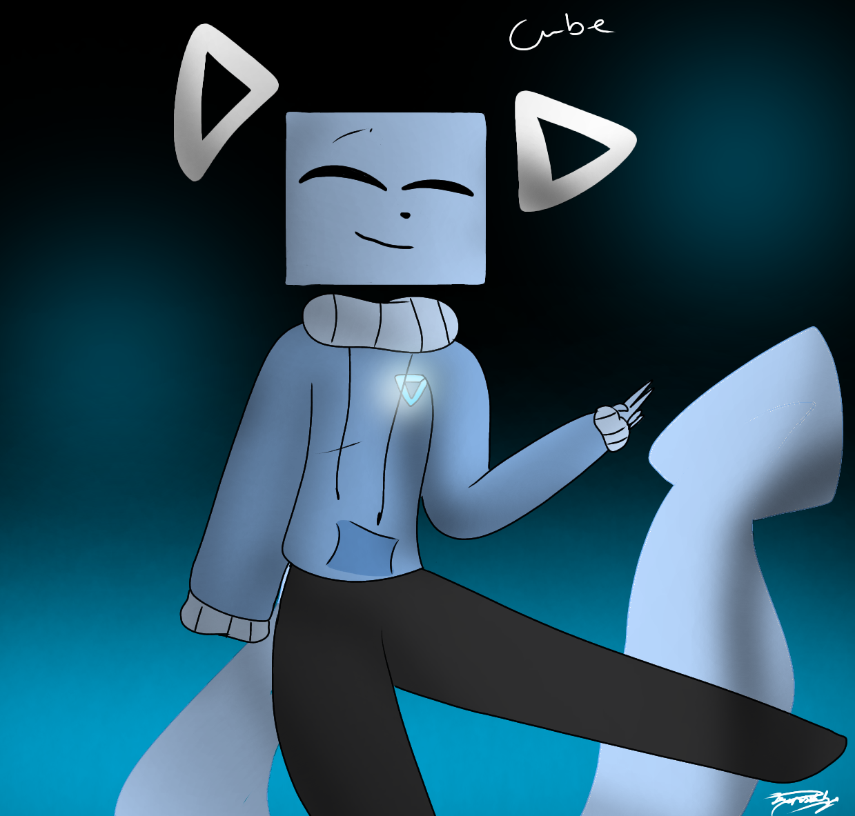 Cube Fannart - ibisPaint