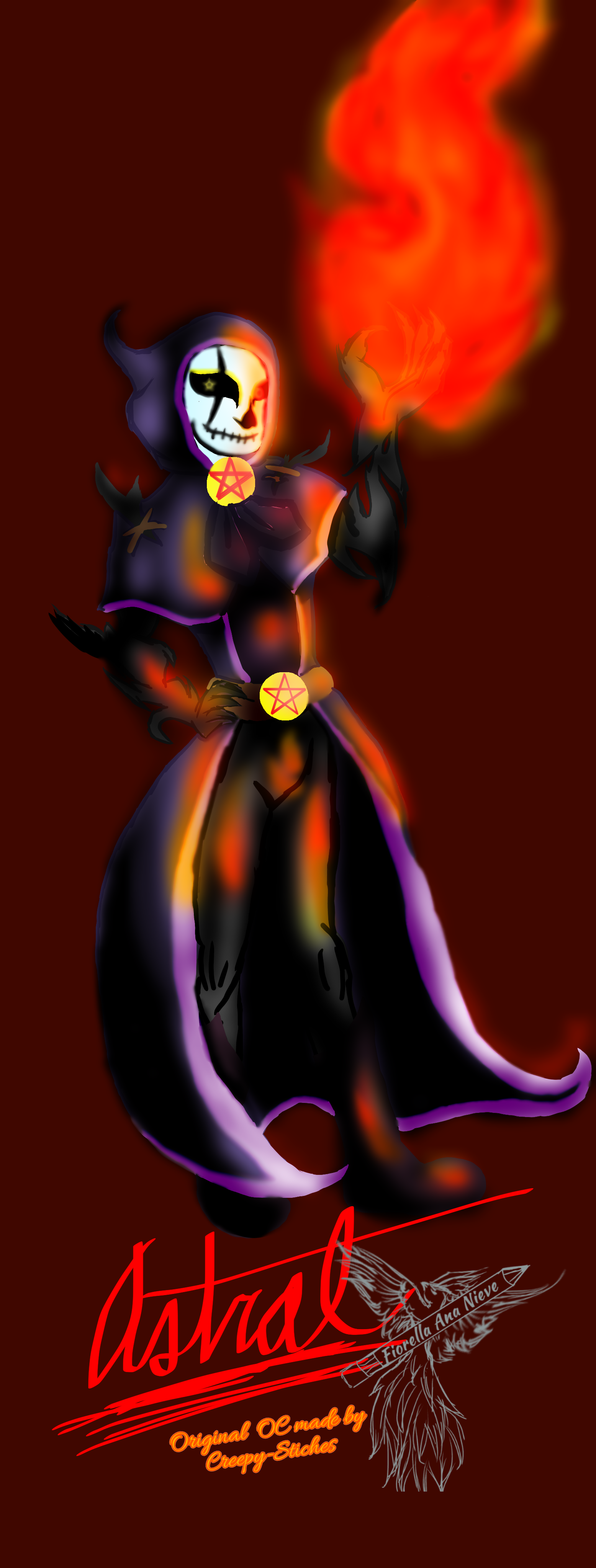 Astral- an OC redraw - ibisPaint