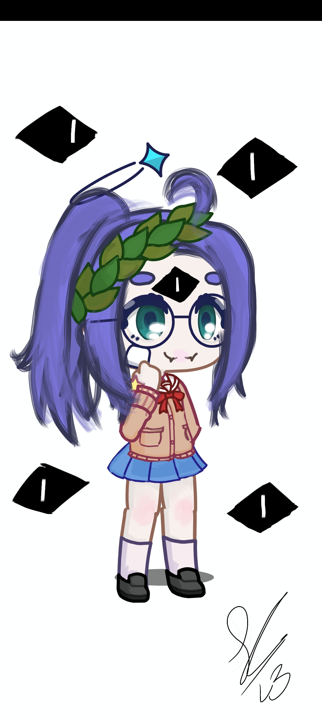 oc art for mocha! - ibisPaint