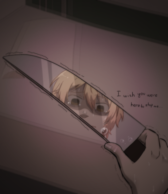 -Darkness- cutscene redraw Tsukasa Tenma - ibisPaint